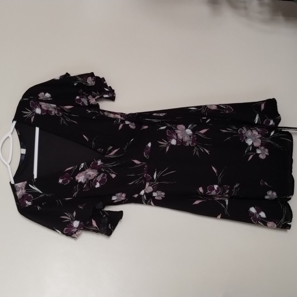 Blue Rain | Dresses | Blue Rain Women Short Sleeve Wrap Mini Dress ...